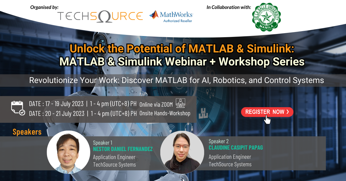 DLSU's MATLAB & Simulink Webinar Series